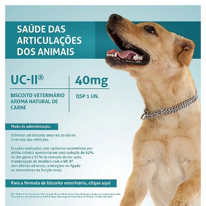 UC II para cães - em cápsulas ou biscoitos :: Farmácia Eficácia